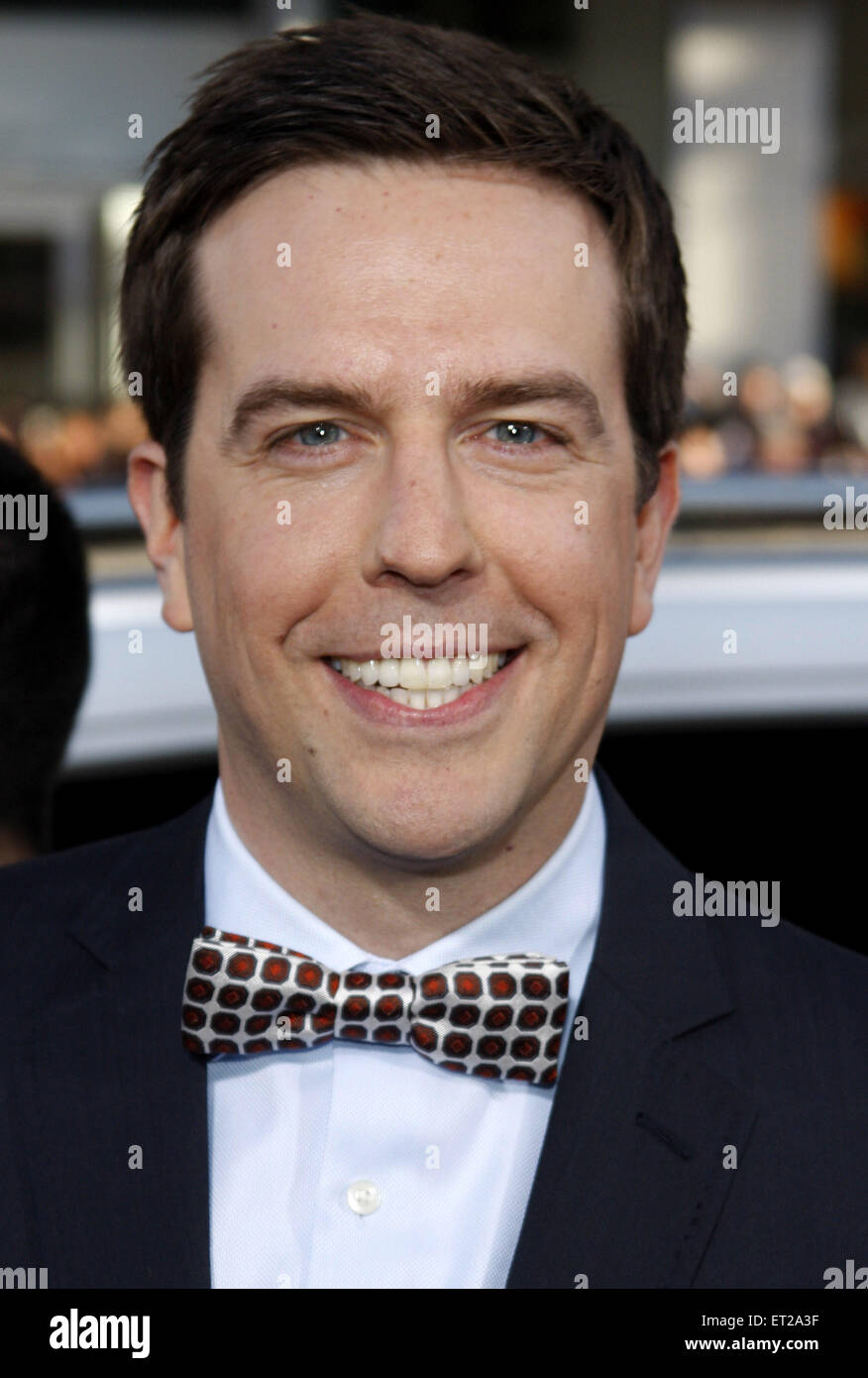 Ed Helms at the Los Angeles premiere of 'The Hangover' held at the ...