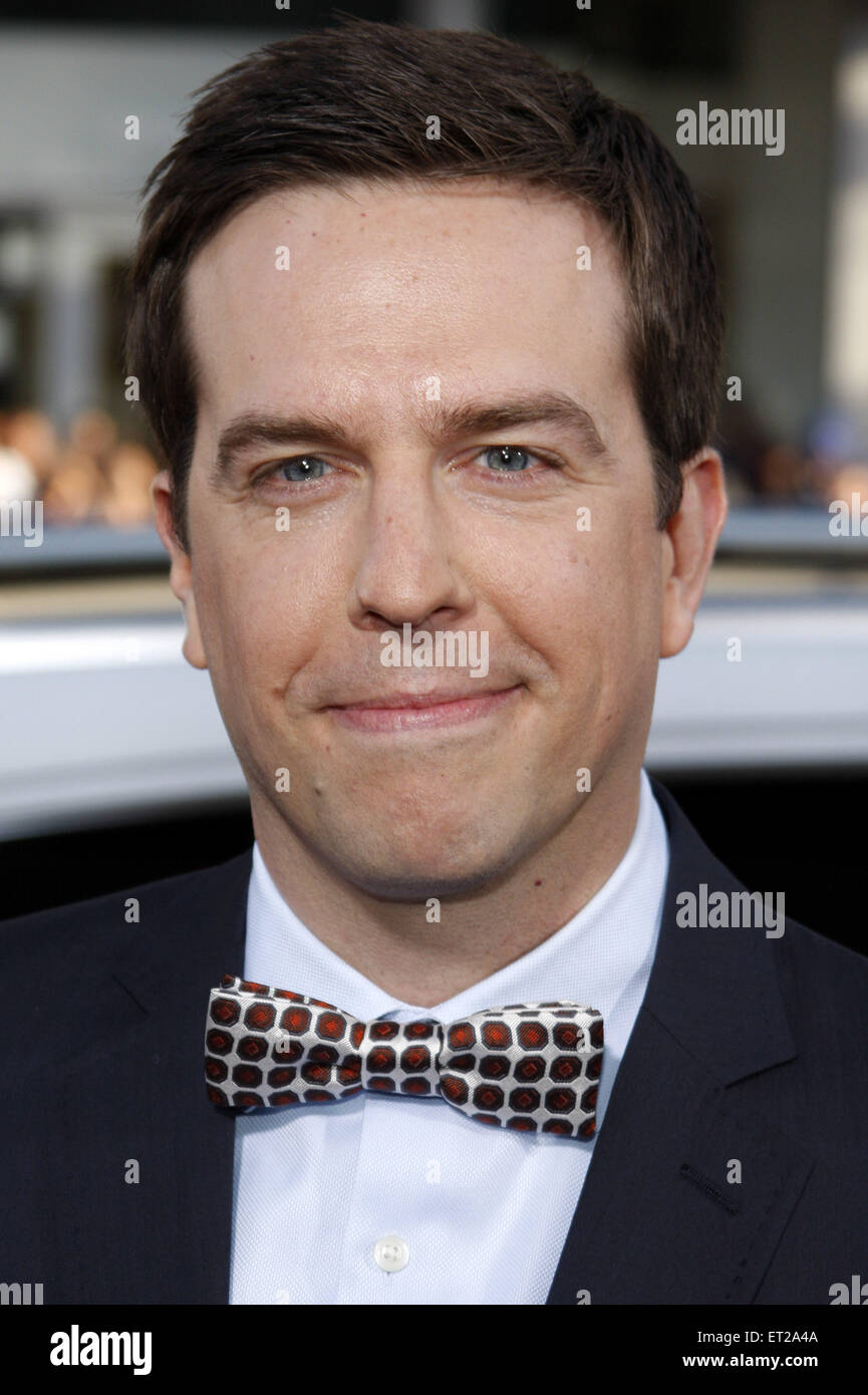 Ed Helms at the Los Angeles premiere of 'The Hangover' held at the ...