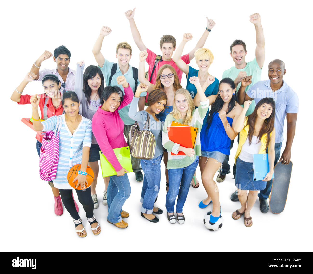 College student Cut Out Stock Images & Pictures - Alamy