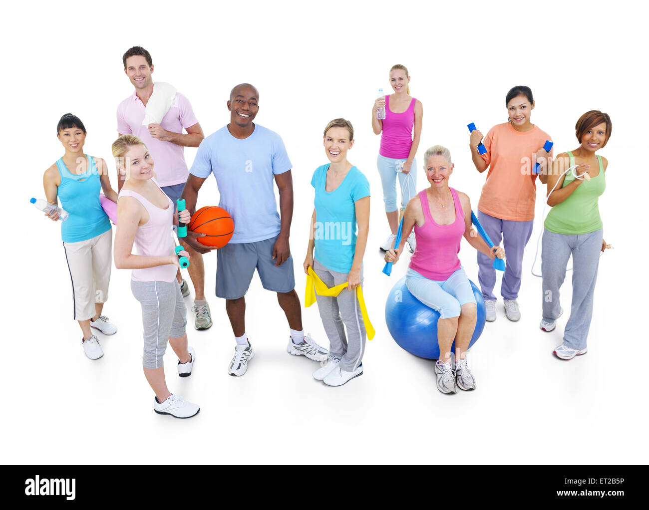 Sports healthy lifestyle Cut Out Stock Images & Pictures - Alamy