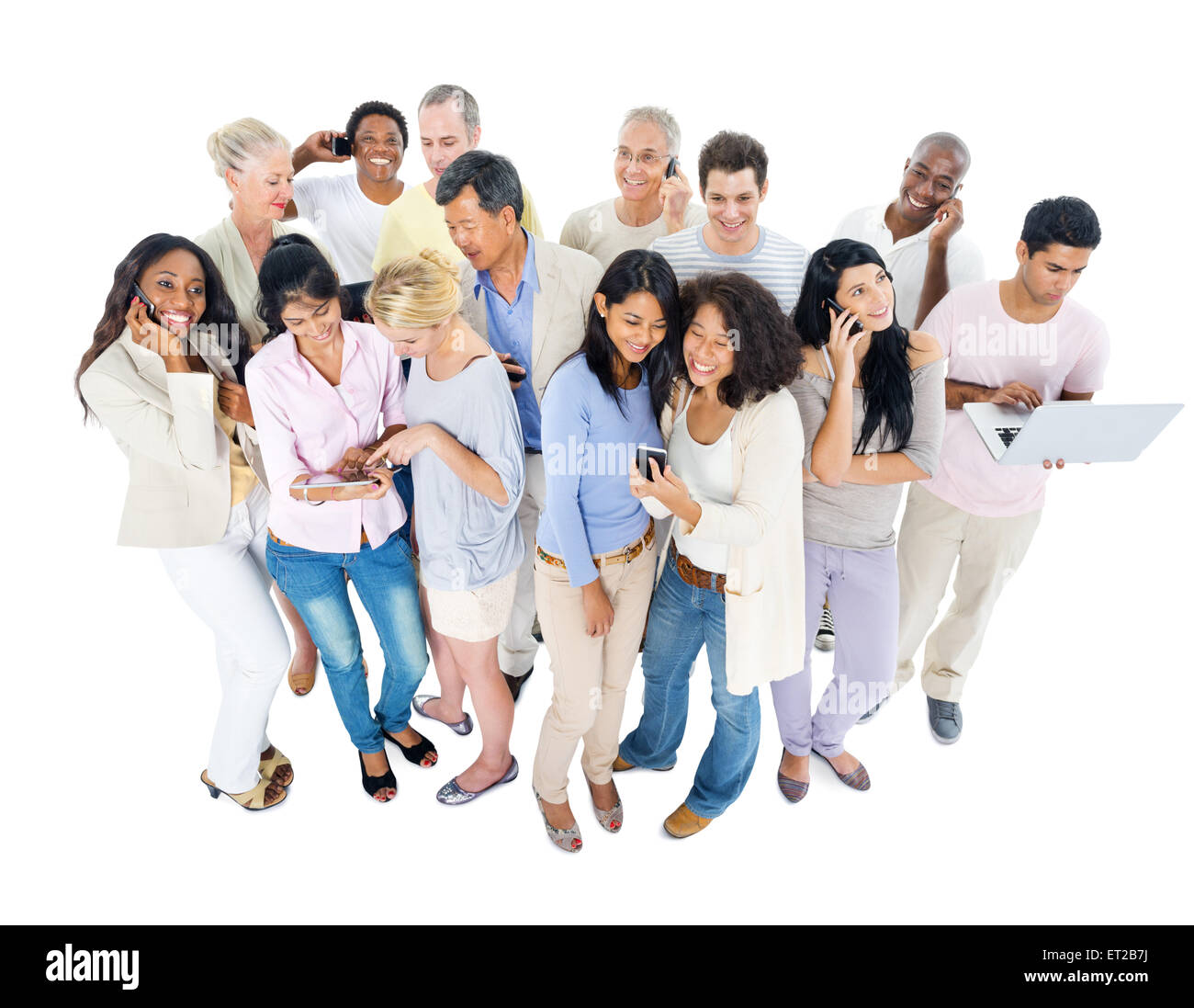 Group diverse team working Cut Out Stock Images & Pictures - Alamy