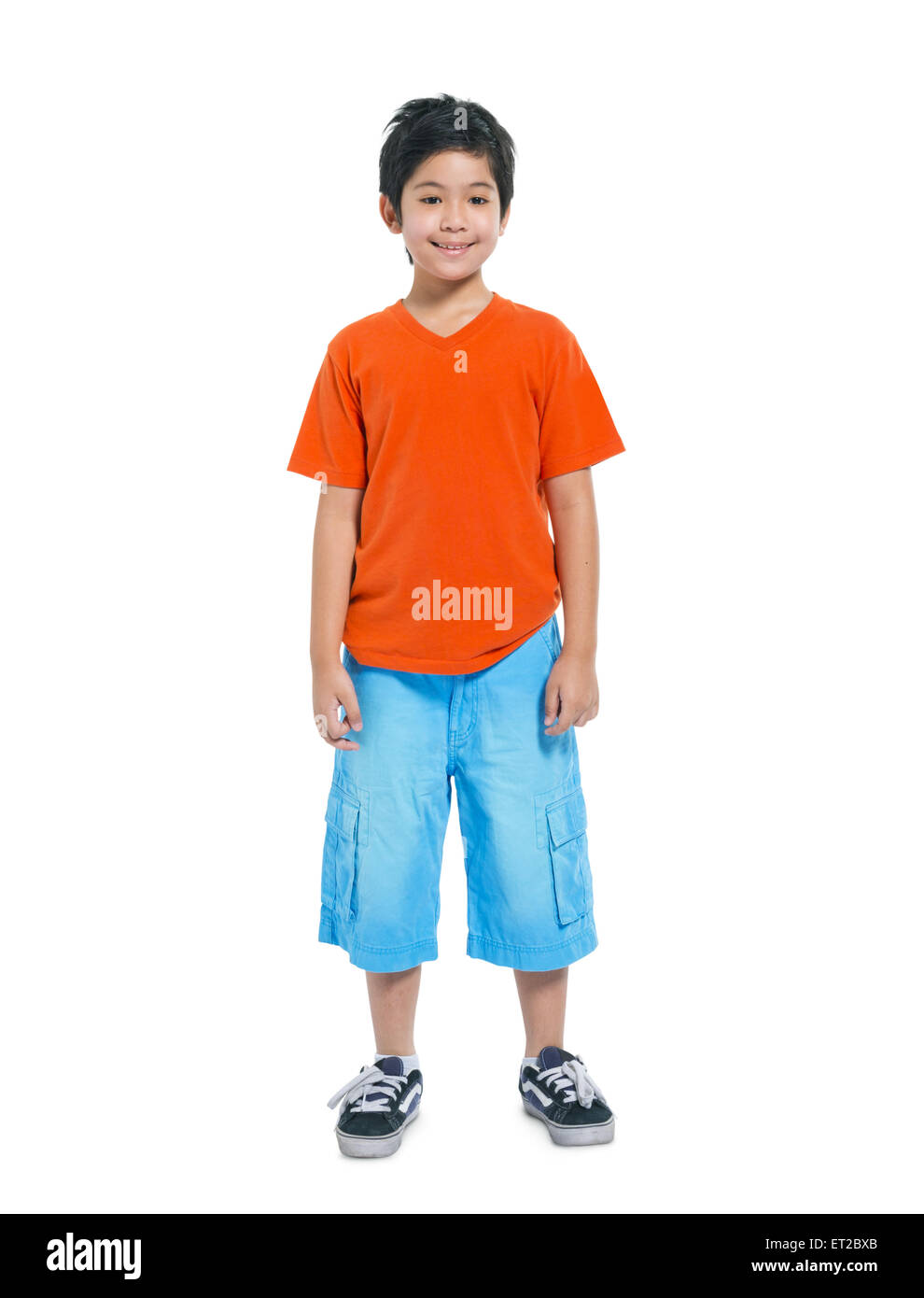 One Little Boy Stock Photo - Alamy