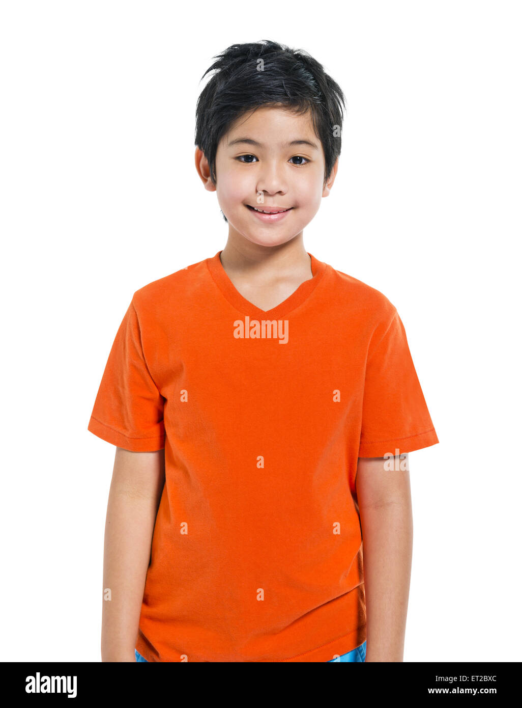 One Little Boy Stock Photo - Alamy