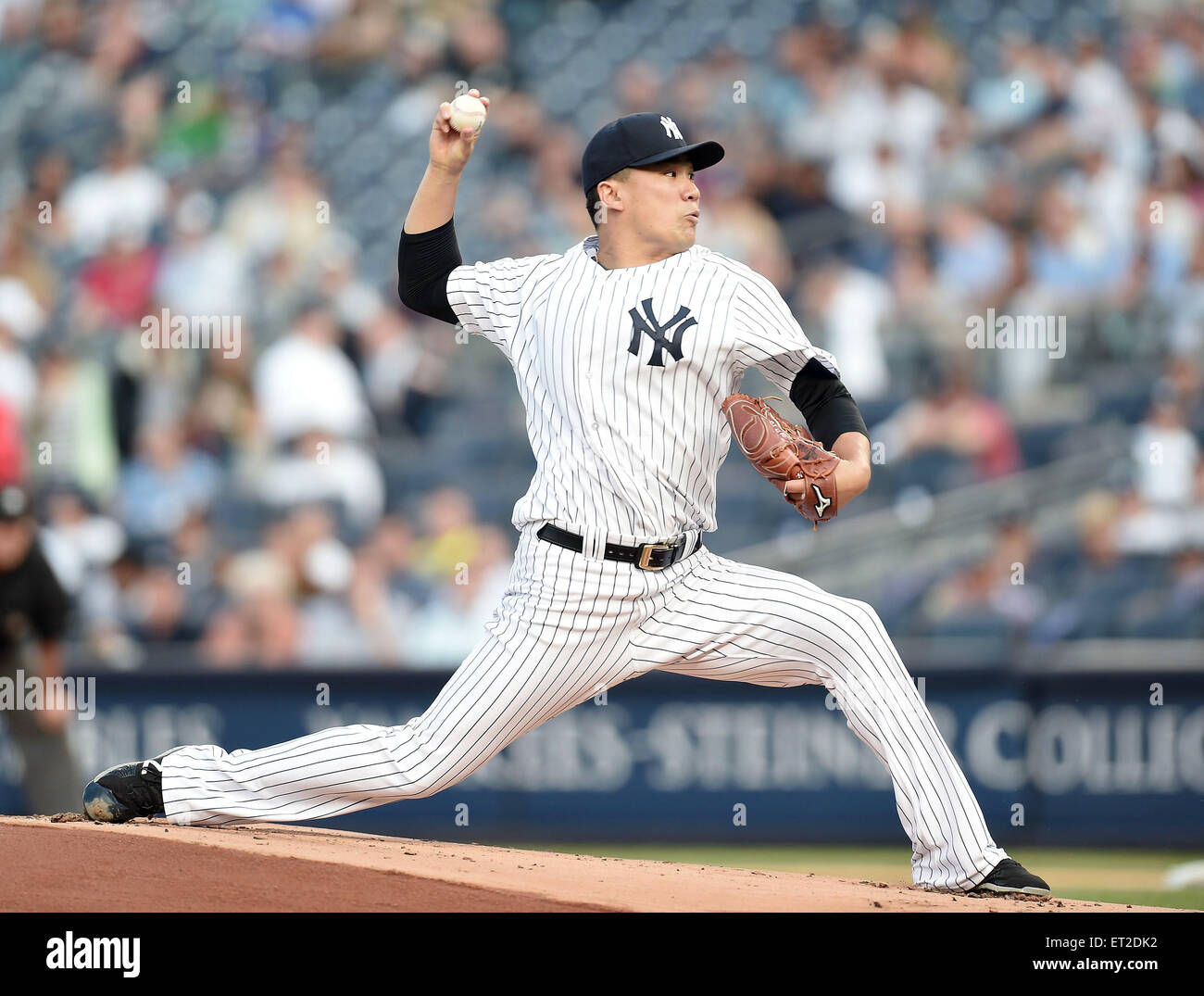 New York, USA. 9th June, 2015. Masahiro Tanaka (Yankees) MLB : New York Yankees starting pitcher ...