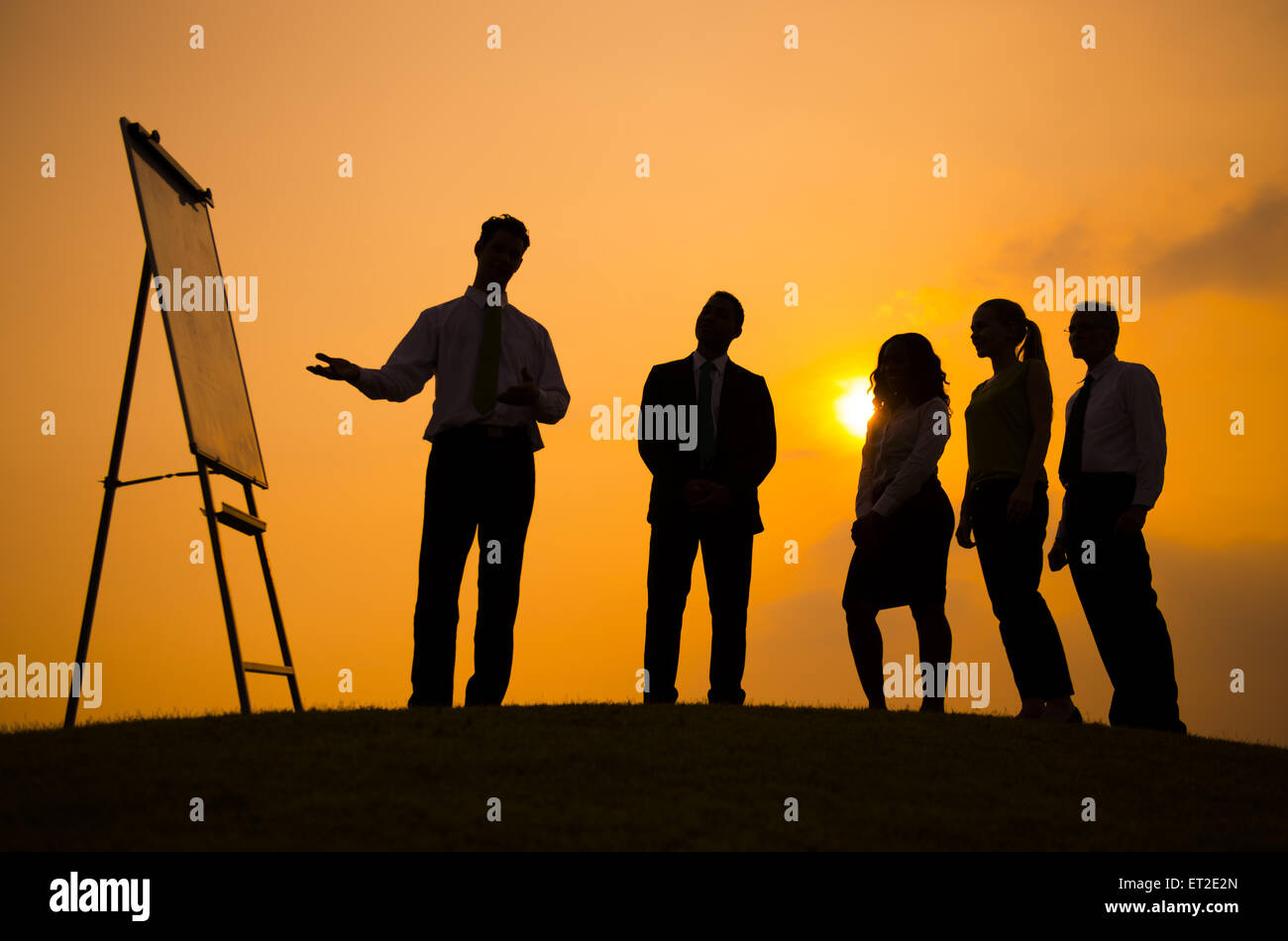 Meeting Brainstorming Teamwork Collaboration Stock Photo - Alamy
