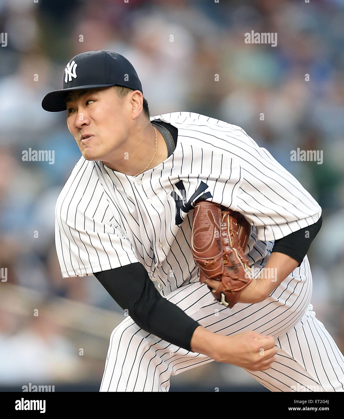 New York, USA. 9th June, 2015. Masahiro Tanaka (Yankees) MLB : New York Yankees starting pitcher ...