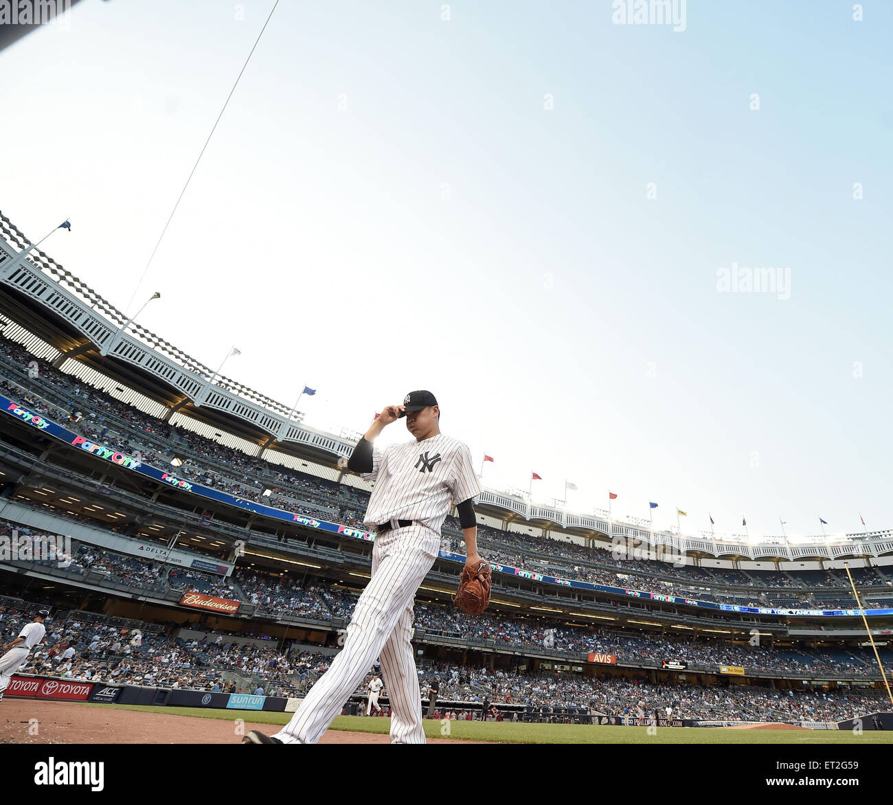 New York, USA. 9th June, 2015. Masahiro Tanaka (Yankees) MLB : New York ...