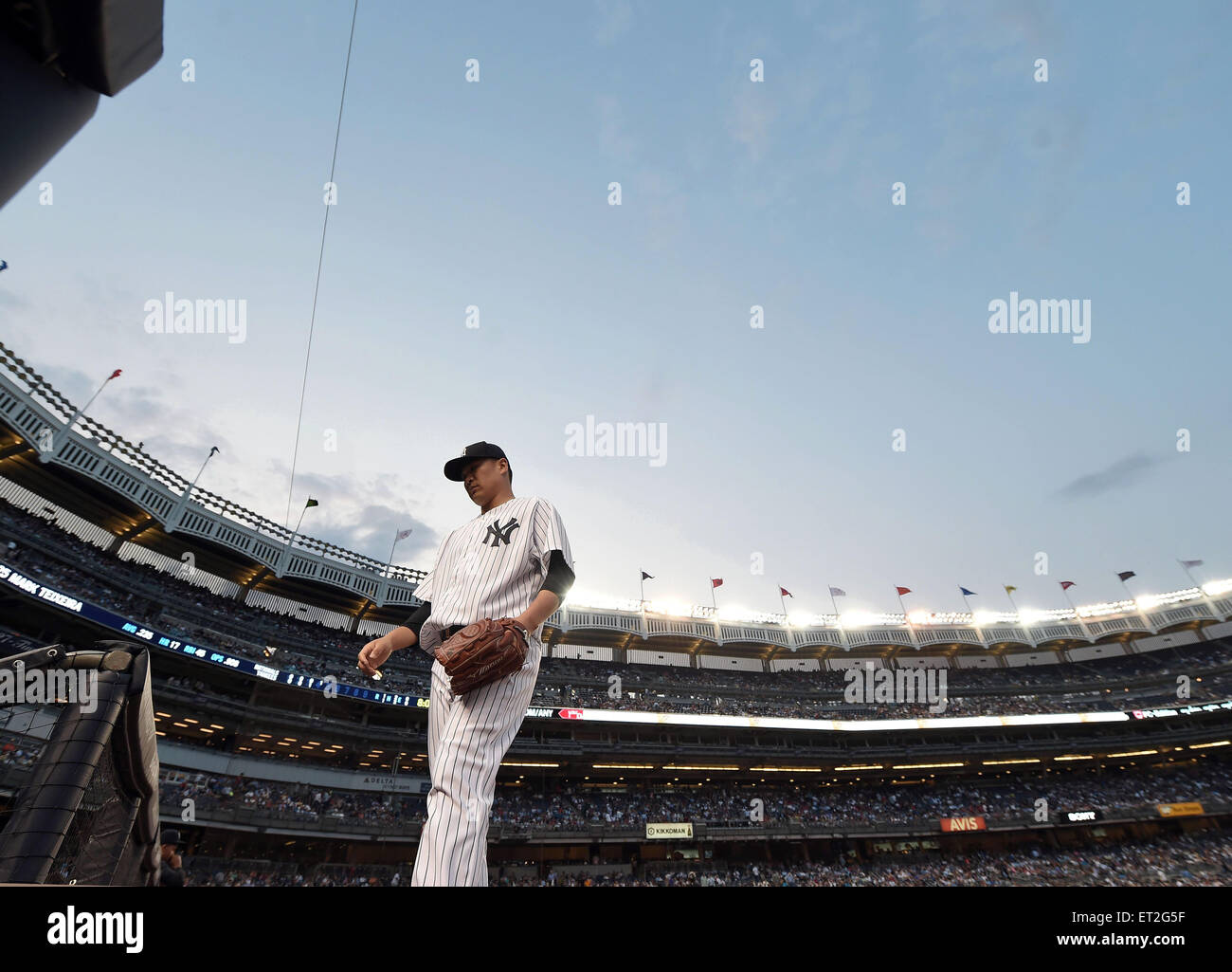 New York, USA. 9th June, 2015. Masahiro Tanaka (Yankees) MLB : New York ...