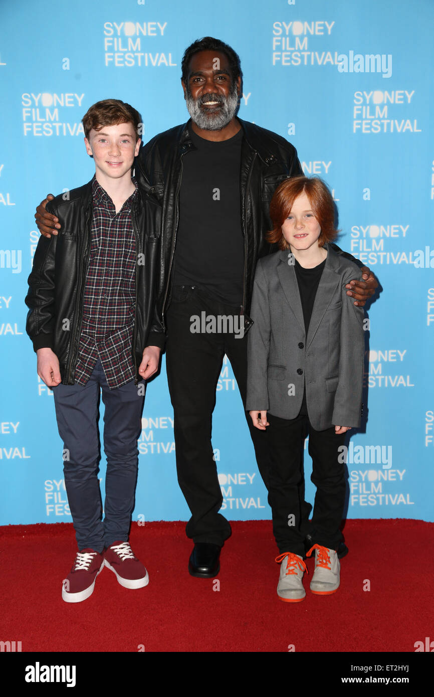 Australia. 11 June 2015. Pictured: actors Rory Potter, Trevor Jamieson ...