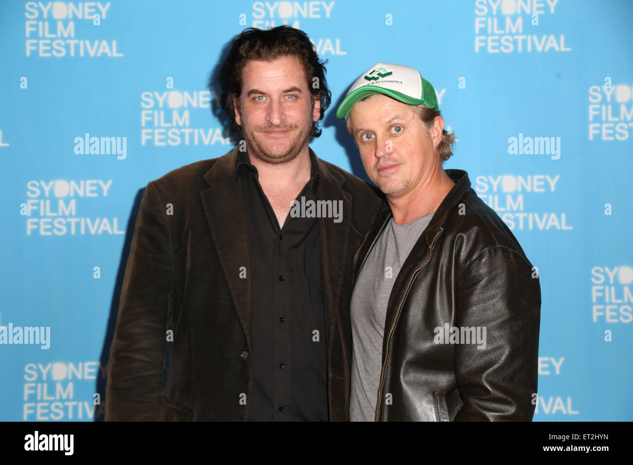 Australia. 11 June 2015. Pictured, L-R: actors Lachy Hulme and Dan ...