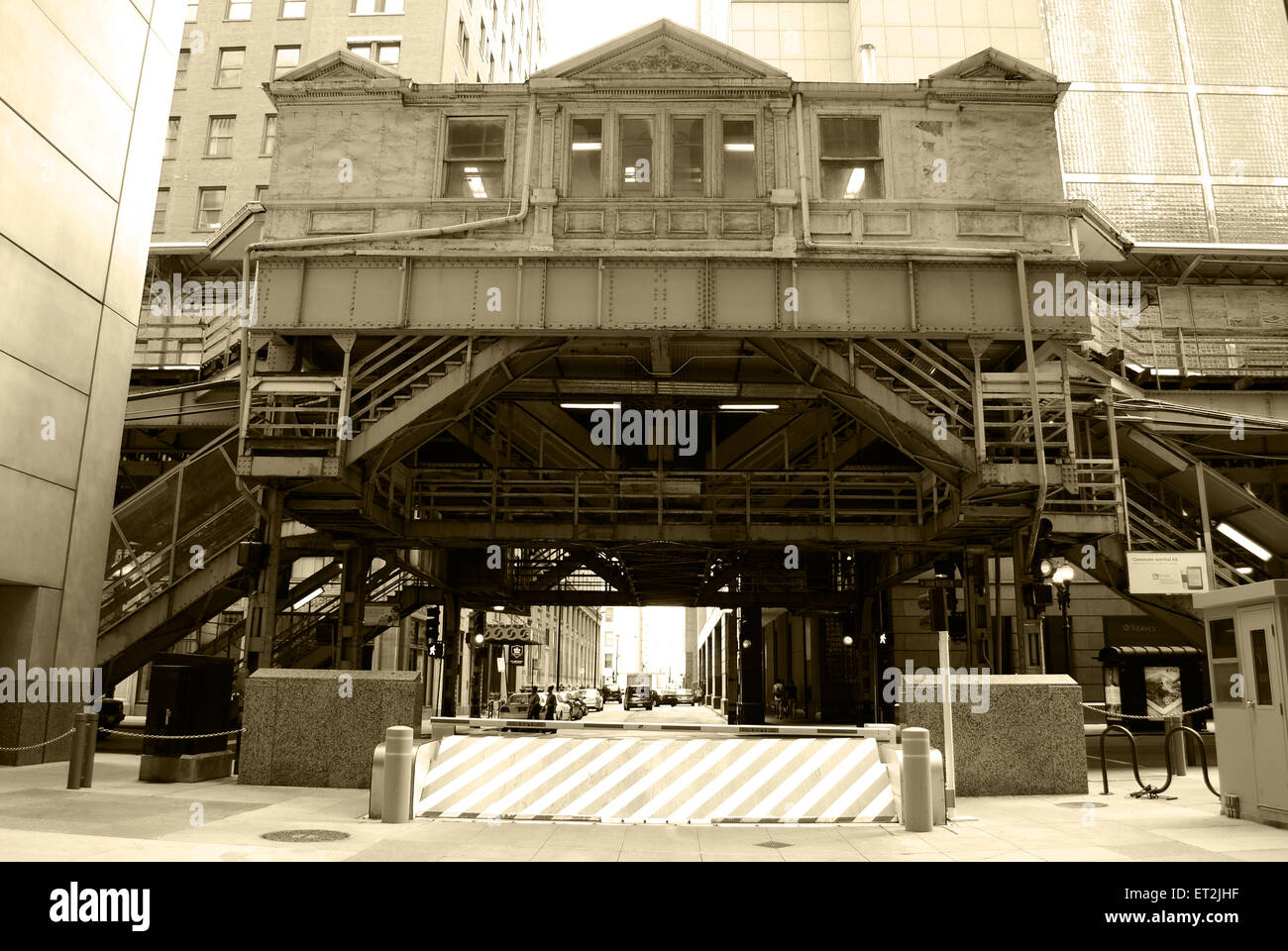 Chicago station subway hi-res stock photography and images - Alamy