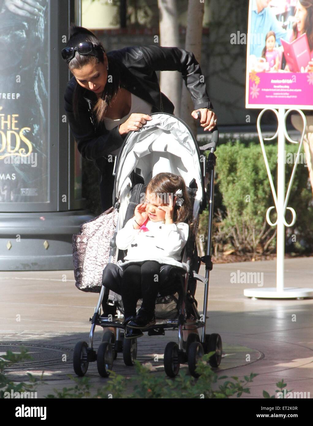 Celebrities shop at The Grove Featuring: Roselyn Sanchez Where: Los ...