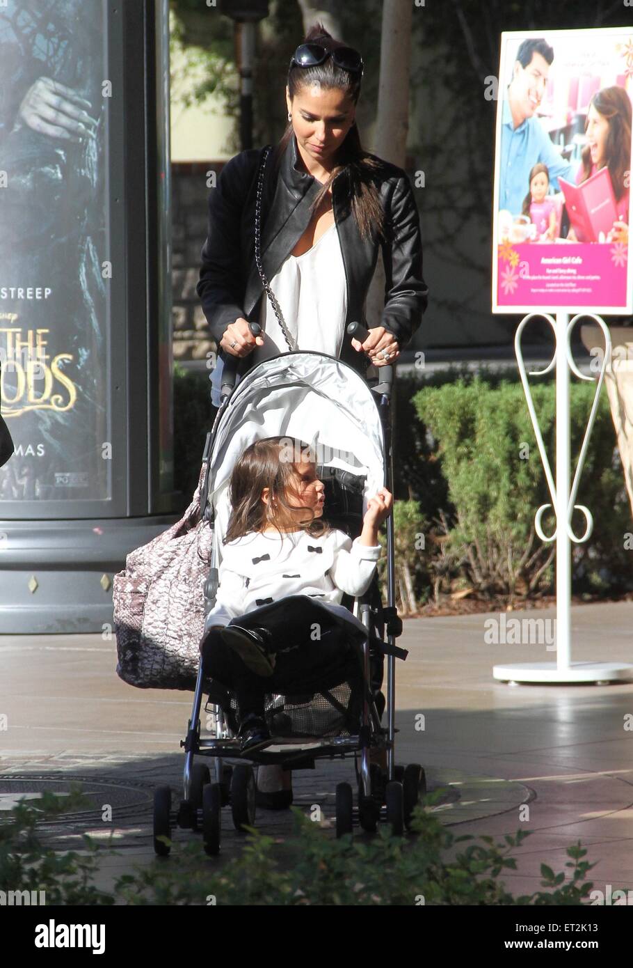 Celebrities shop at The Grove Featuring: Roselyn Sanchez Where: Los ...