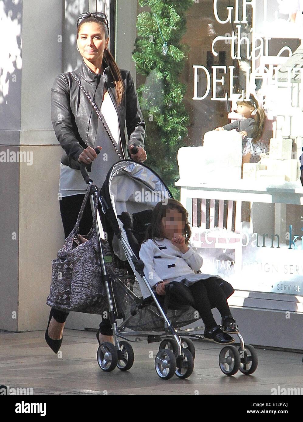 Celebrities shop at The Grove Featuring: Roselyn Sanchez Where: Los ...