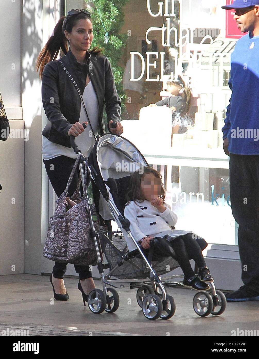 Celebrities shop at The Grove Featuring: Roselyn Sanchez Where: Los ...