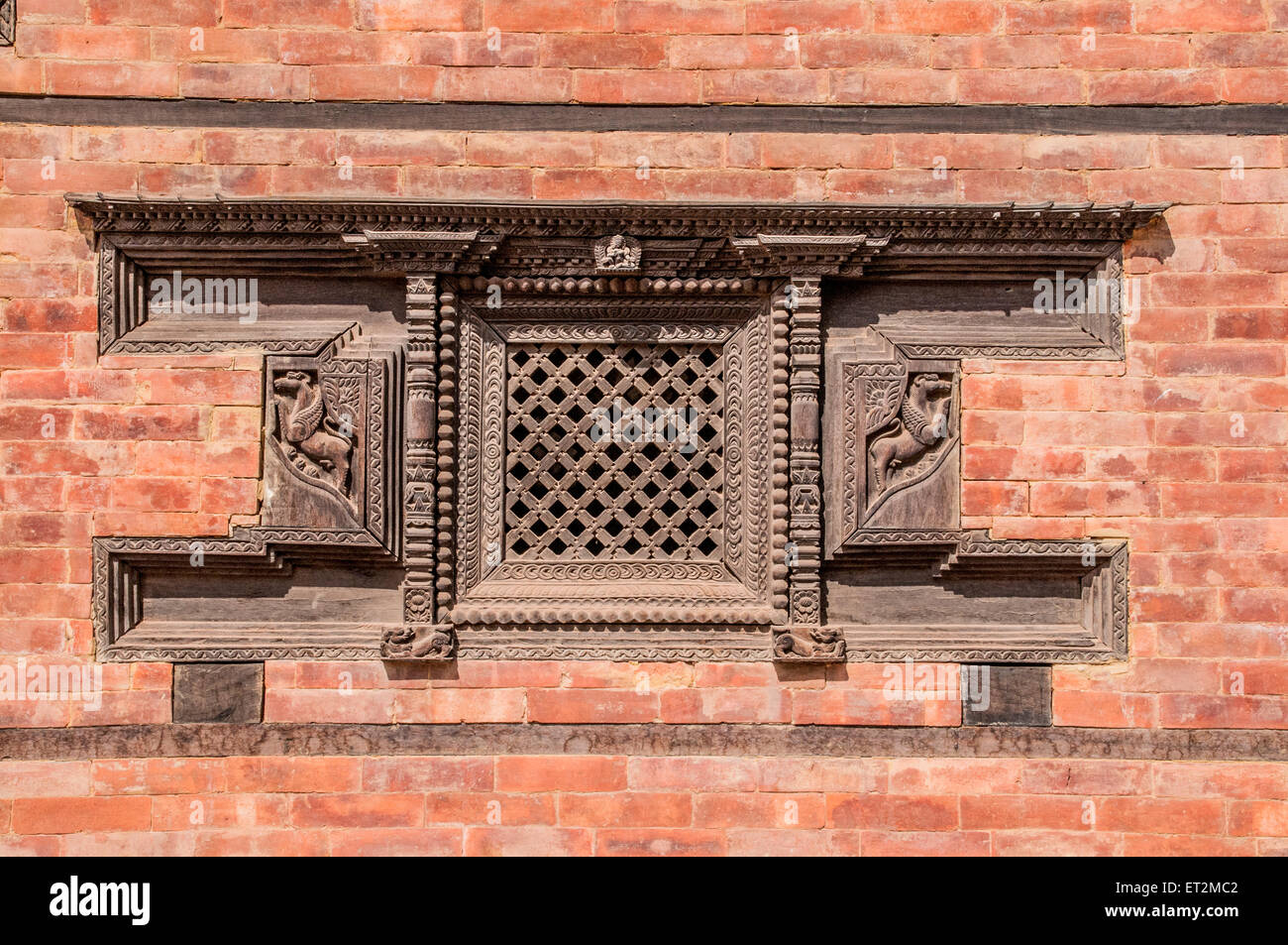 woodwork, Bhaktapur, Nepal Stock Photo - Alamy