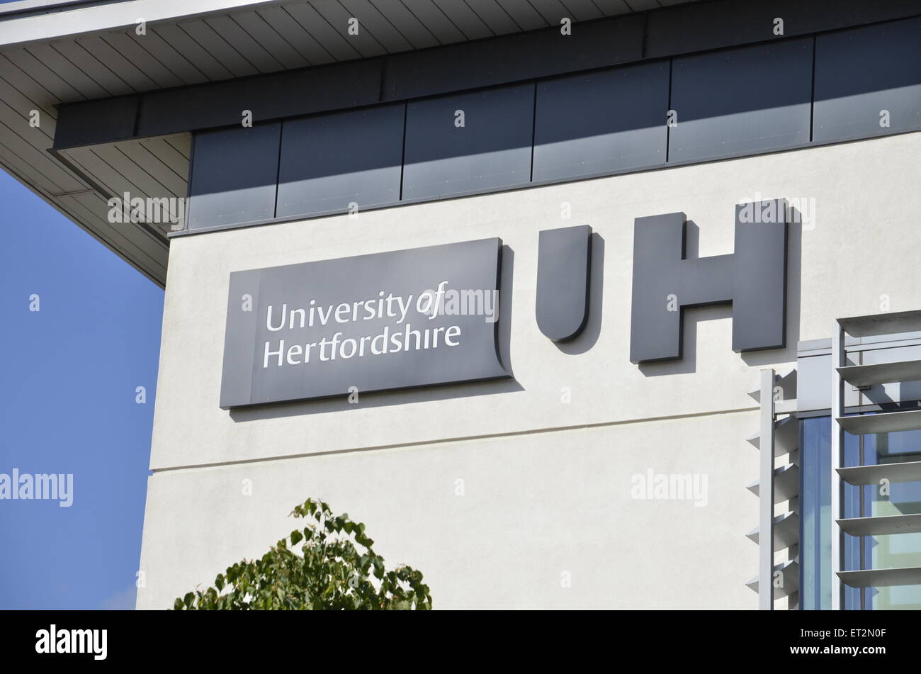The de Havilland Campus of the University of Hertfordshire in Hatfield ...