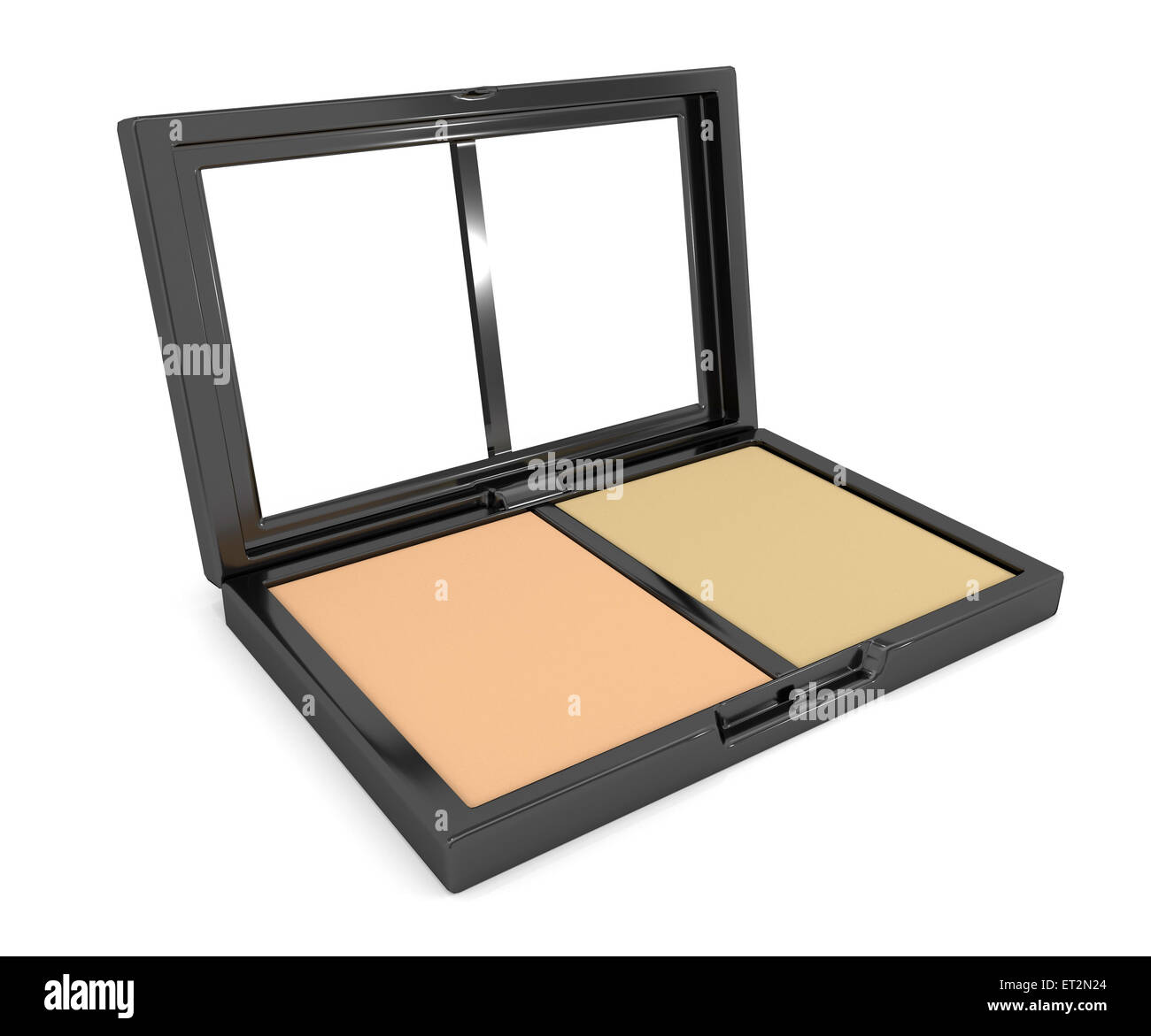 Cosmetic pressed powder compact Stock Photo - Alamy