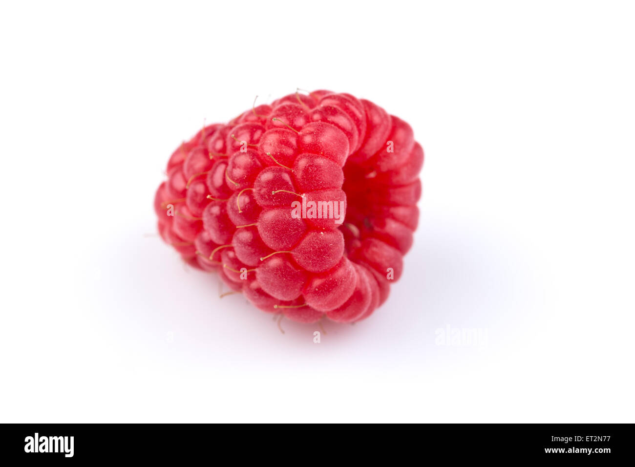 Fresh raspberry isolated on a white background Stock Photo - Alamy