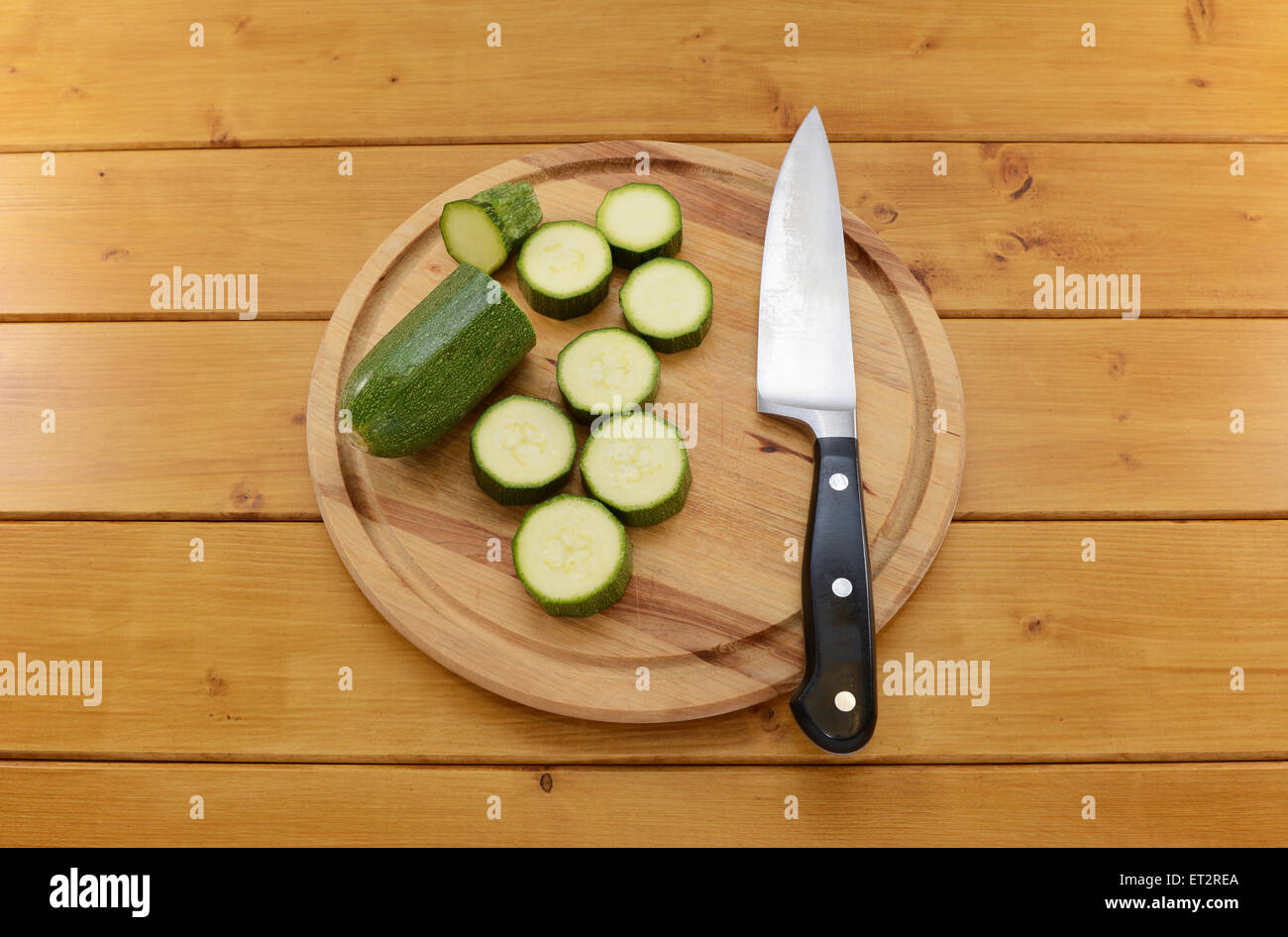 Zucchini Slice Courgette Sliced Cut High Resolution Stock Photography ...