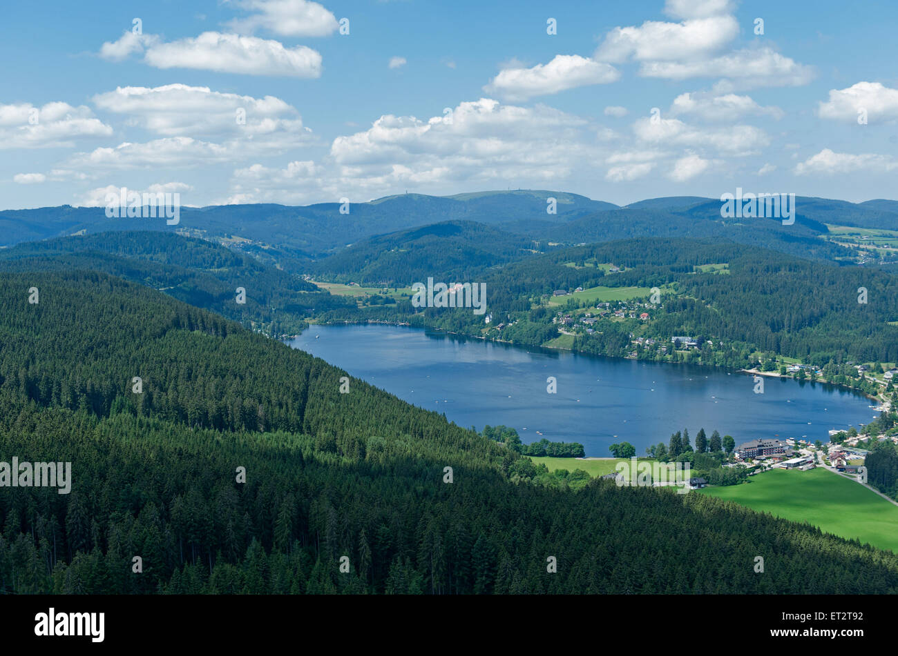 Titisee lake aerial hi-res stock photography and images - Alamy