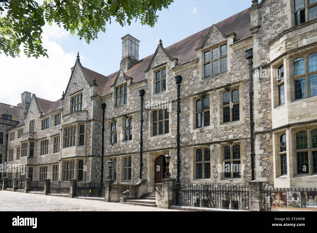 The Old Hall building in Winchester UK Stock Photo - Alamy