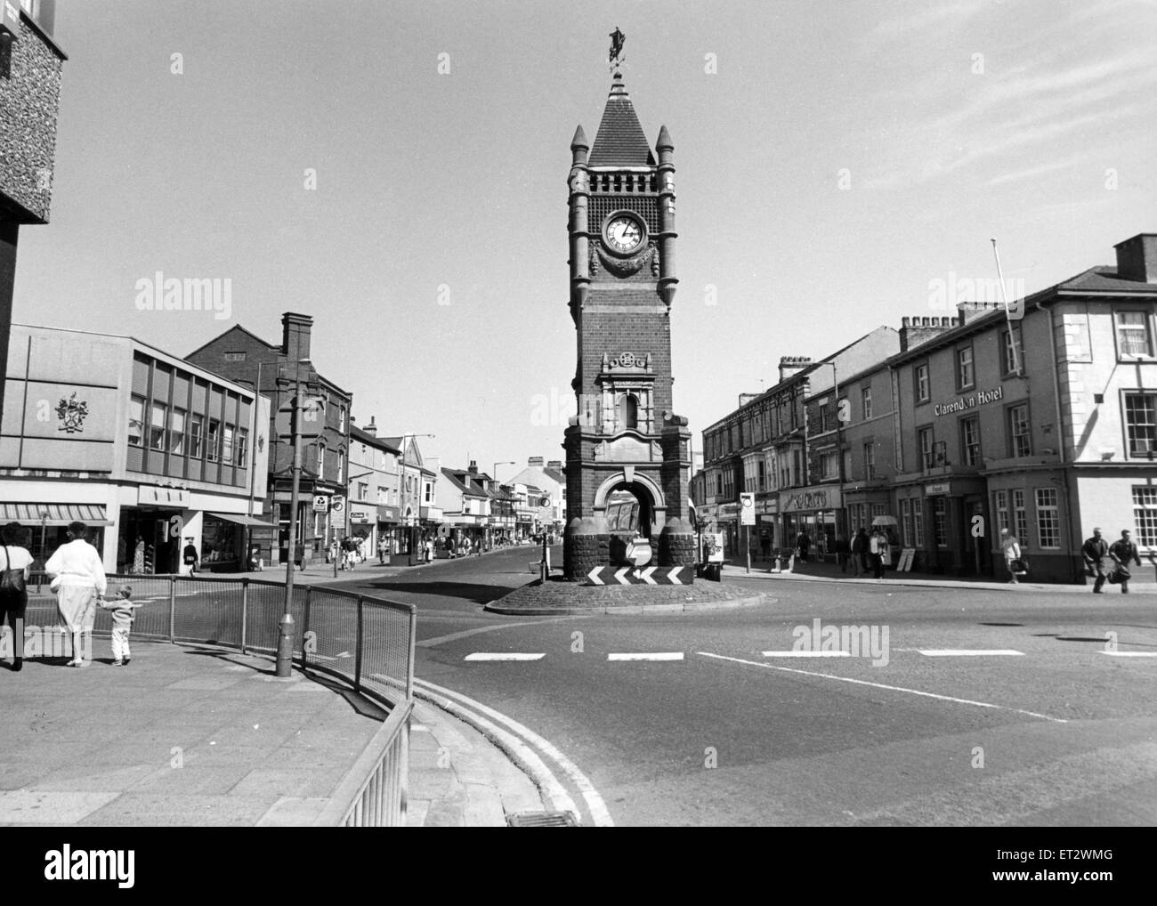 1990s buildings and structures redcar street scene supplement clock ...