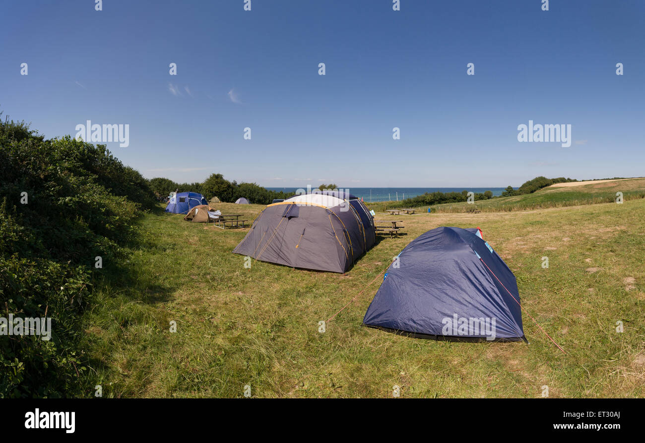 Surendorf, Germany, beach Camping at the Baltic Sea Stock Photo - Alamy