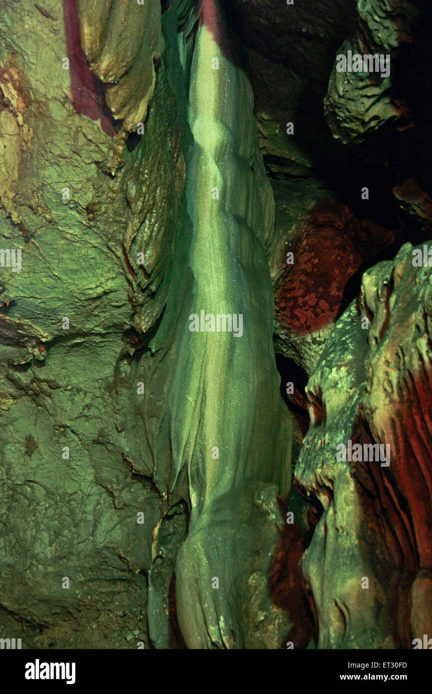 strange shapes in the karst cave Stock Photo - Alamy