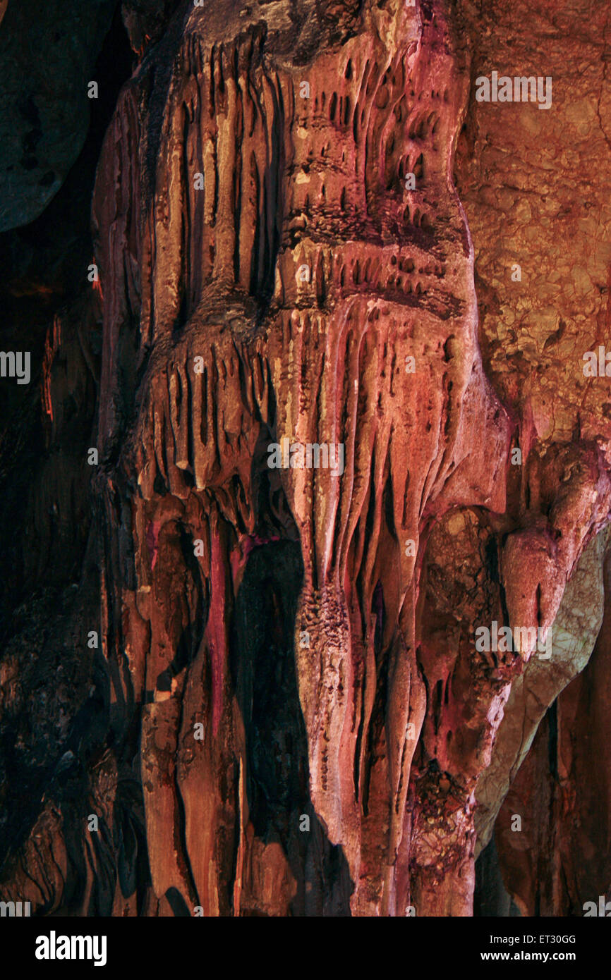 strange shapes in the karst cave Stock Photo - Alamy