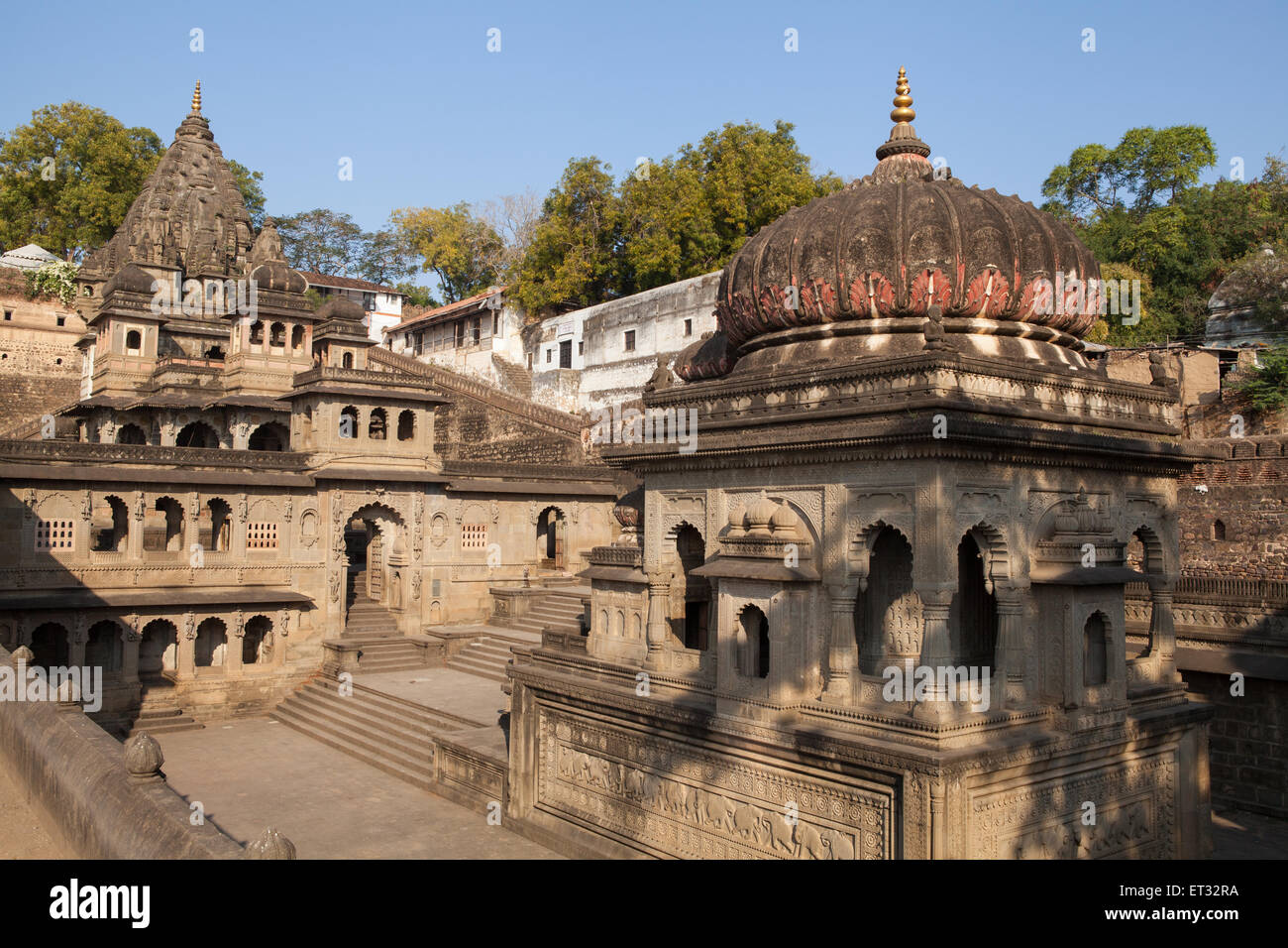 Ahilya fort maheshwar india hi-res stock photography and images - Alamy
