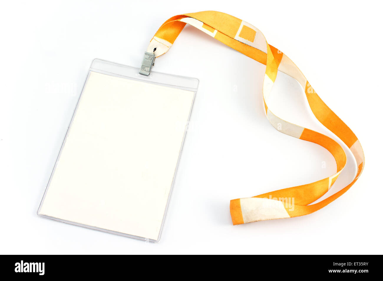 Id card yellow Cut Out Stock Images & Pictures - Alamy