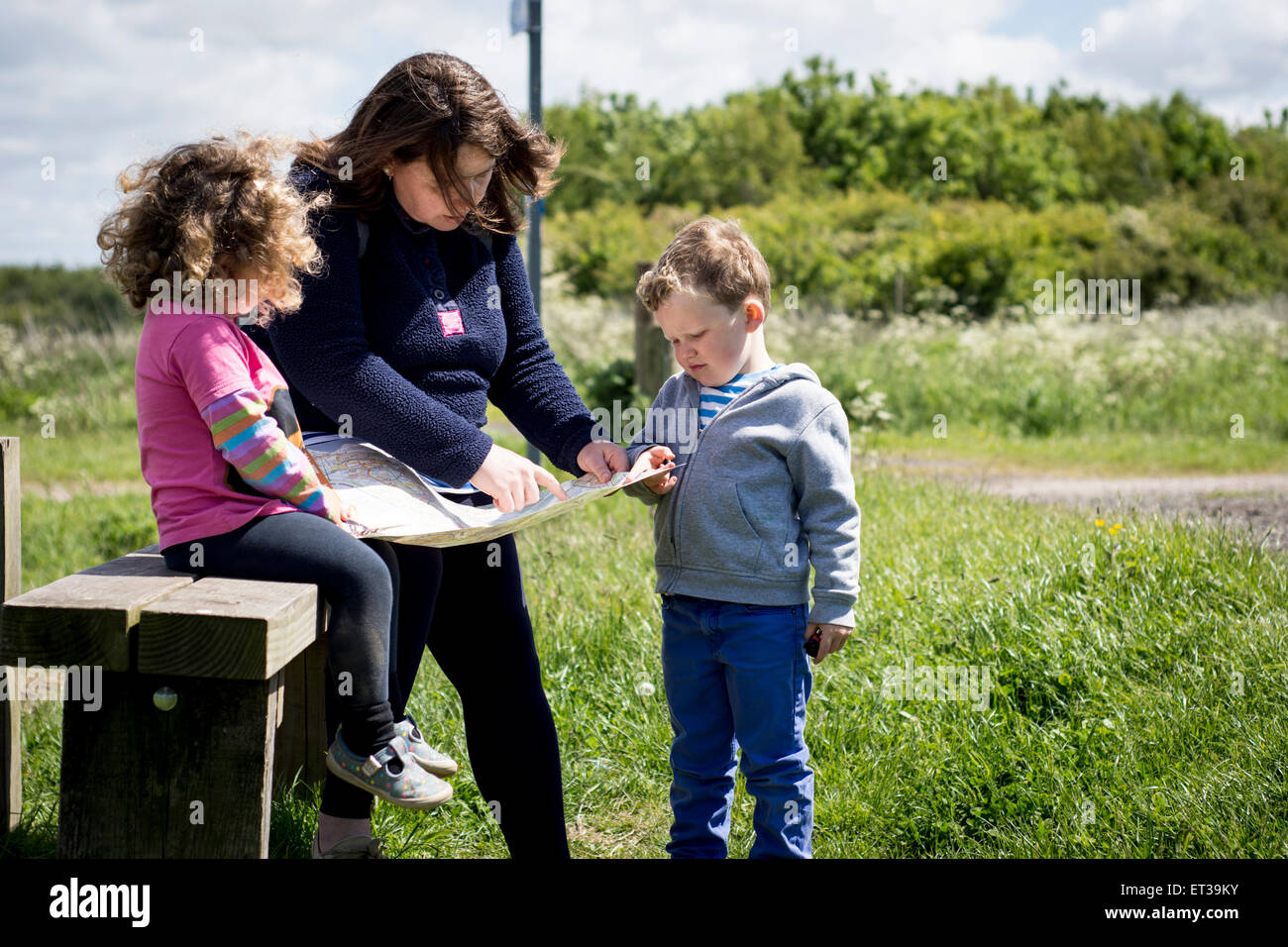 Amble map hi-res stock photography and images - Alamy