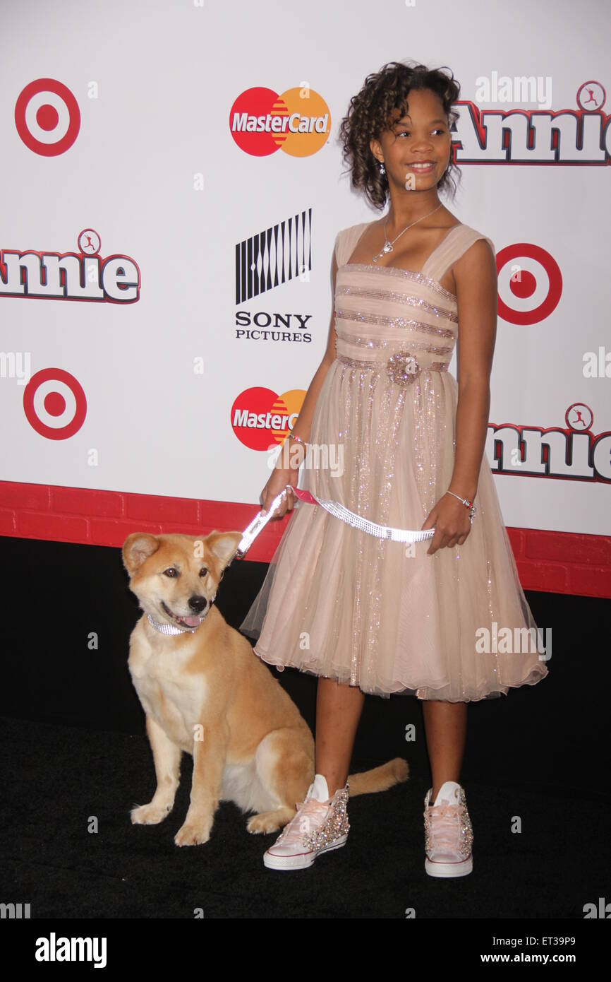 New York Premiere of 'Annie' at the Ziegfeld Theater - Arrivals ...