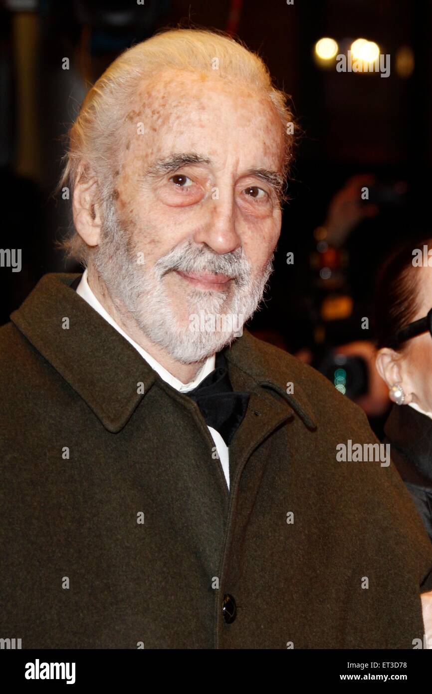 Actor christopher lee hi-res stock photography and images - Alamy