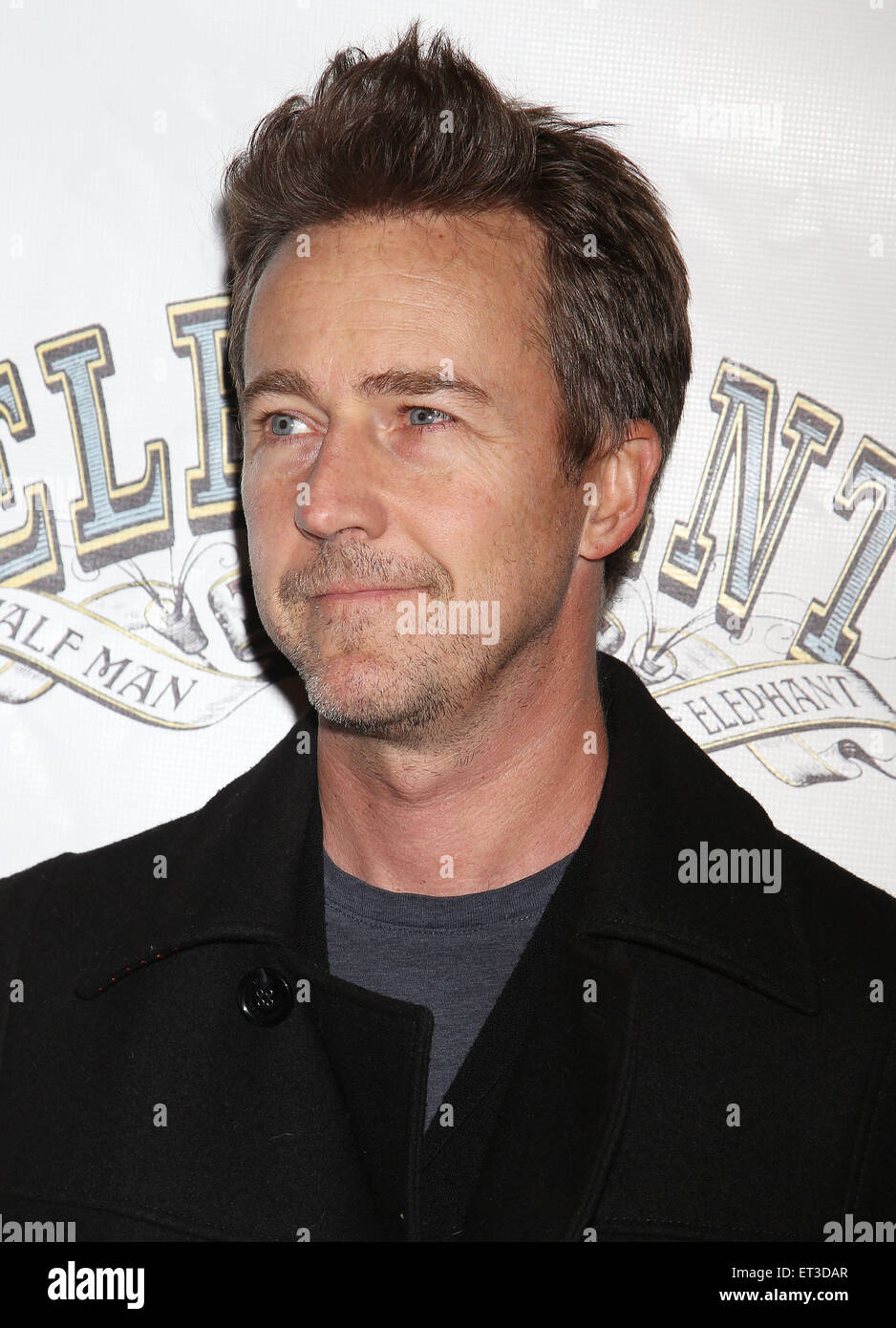 Opening night of The Elephant Man at the Booth Theatre - Arrivals ...
