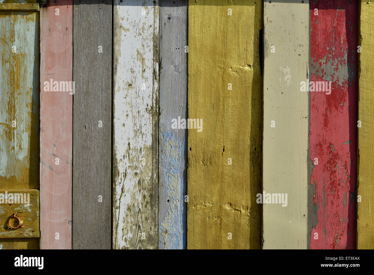 colored wood, mixed painted shelfs Stock Photo - Alamy
