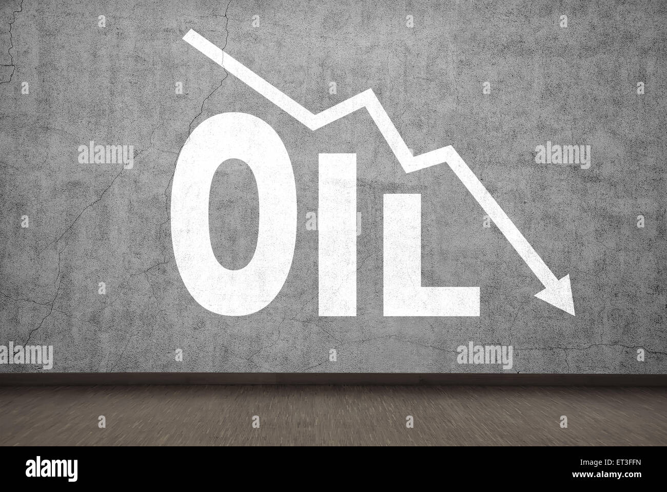 Finance decrease and crisis graph falling down business chart arrow hi ...