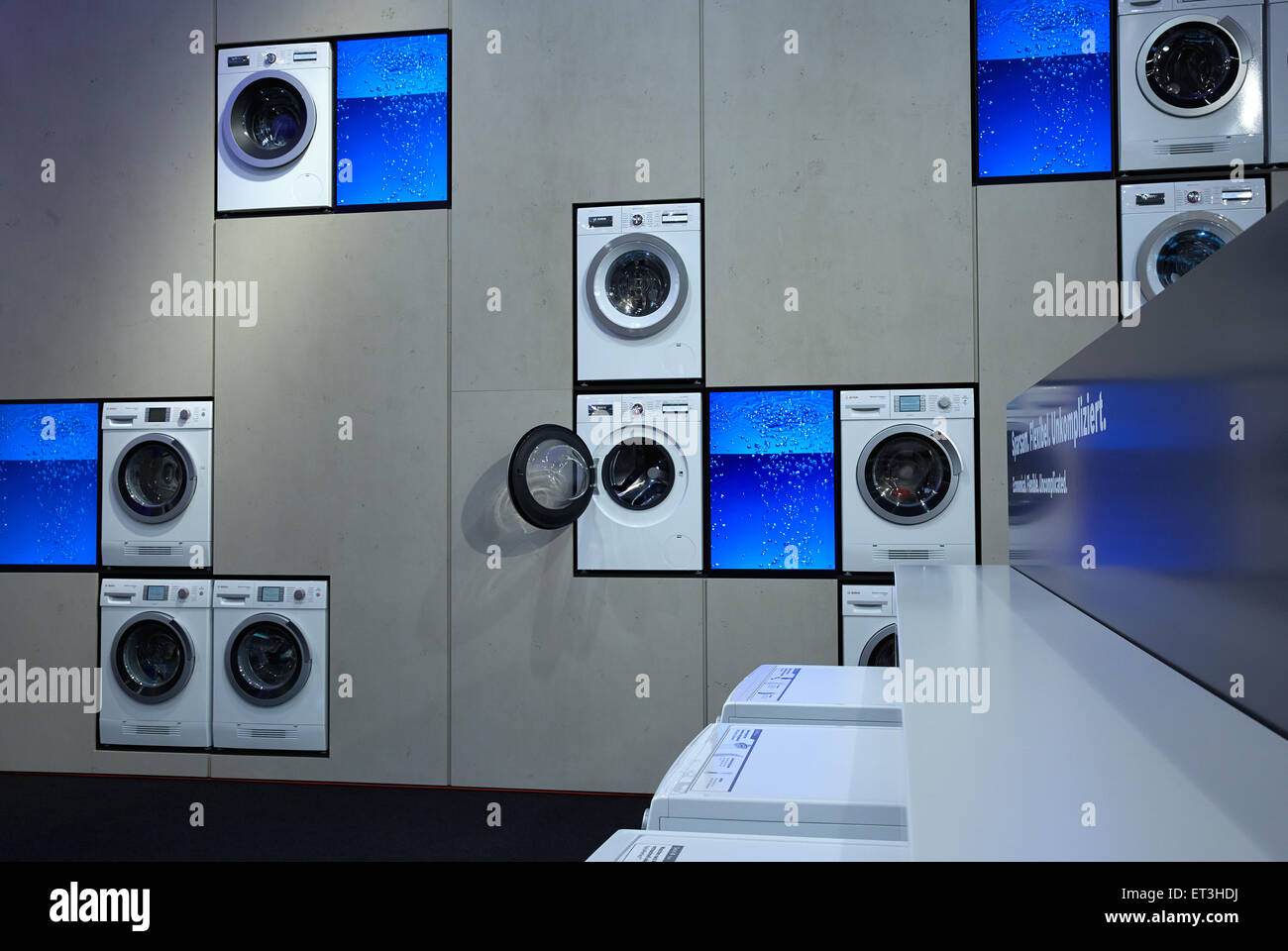 Bosch washing machine hi-res stock photography and images - Alamy