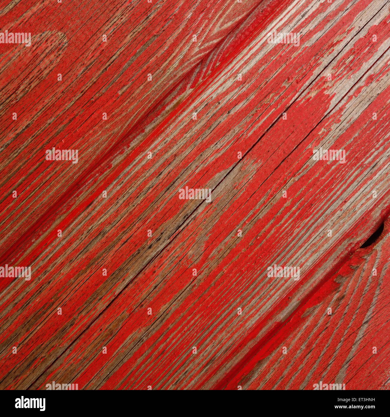 Weathered Red Painted Wood Stock Photo - Alamy