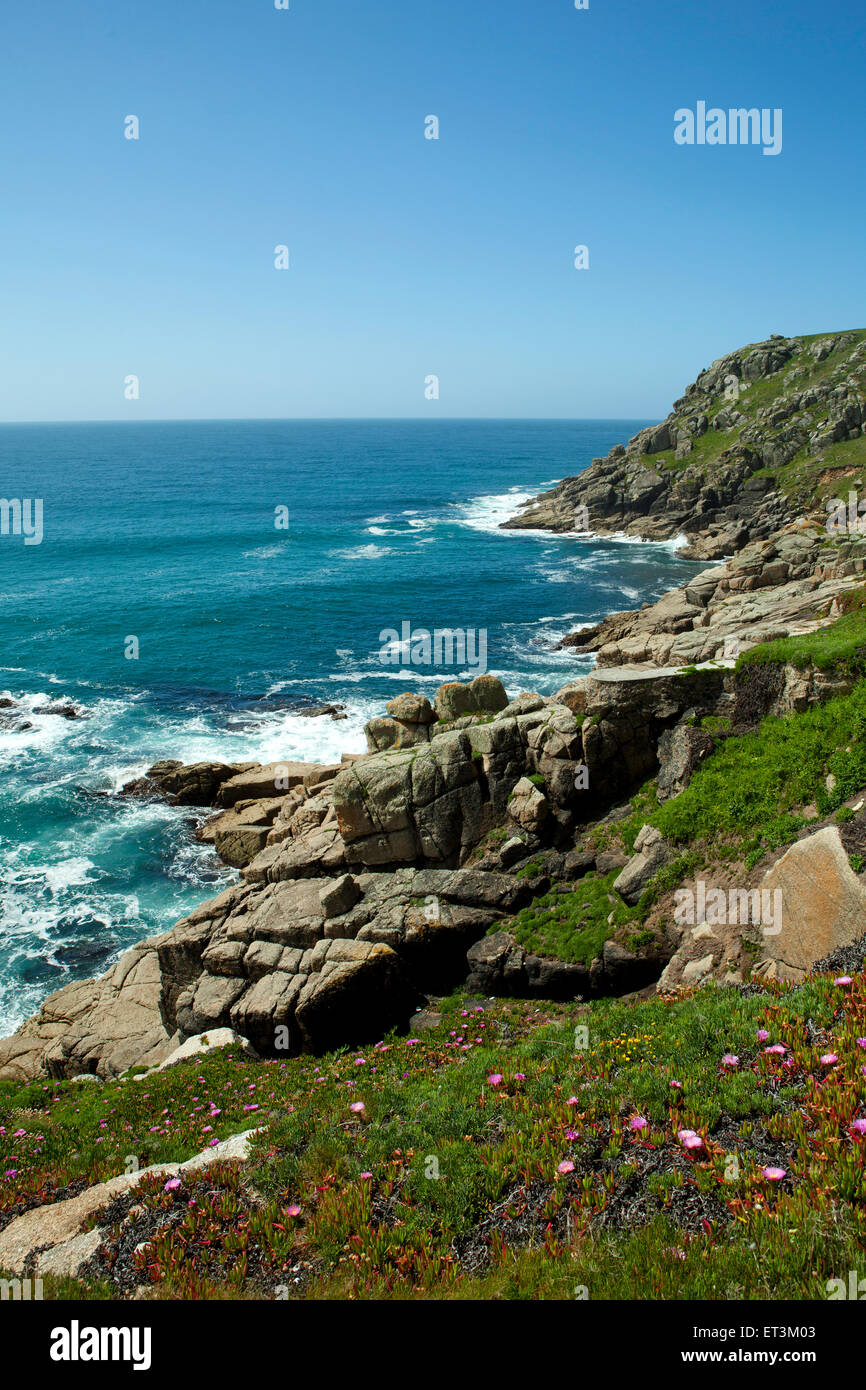 Minack coast hi-res stock photography and images - Alamy