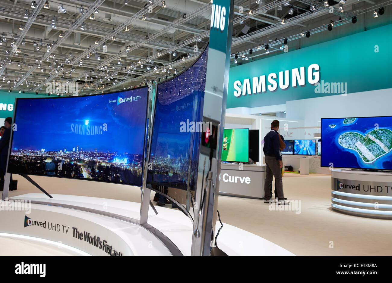 Berlin, Germany, booth Samsung at IFA 2014 Stock Photo - Alamy