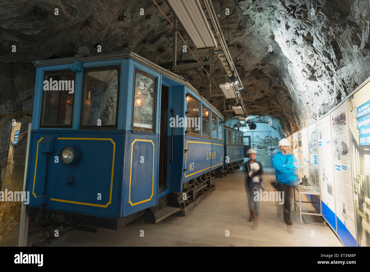 Arctic Circle, Lapland, Scandinavia, Sweden, Kiruna, LKAB mining tour ...