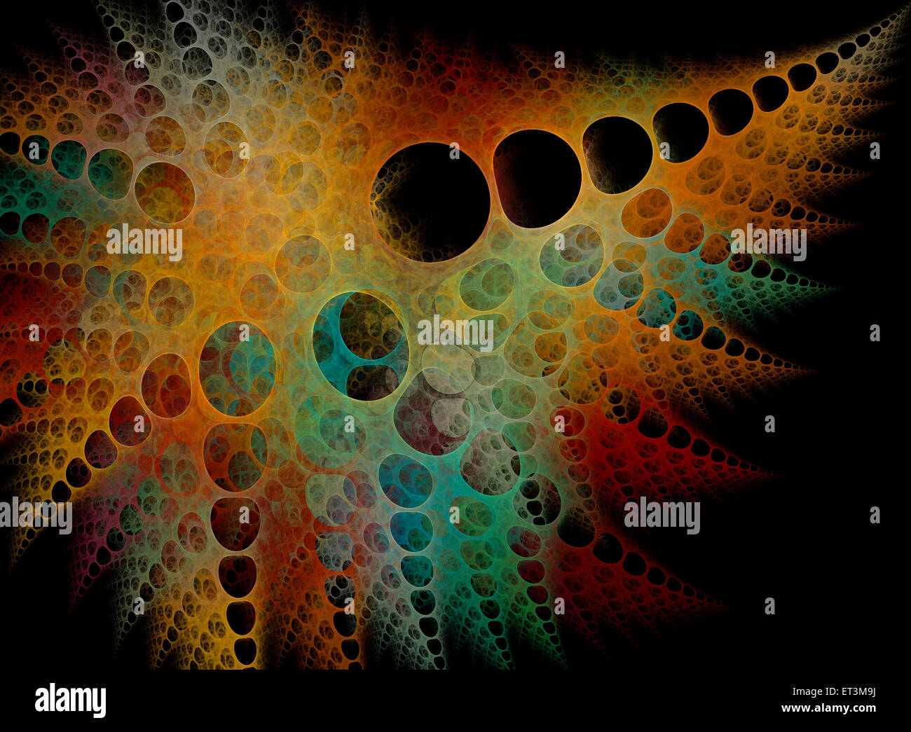 Fractals patterns symmetry hi-res stock photography and images - Alamy