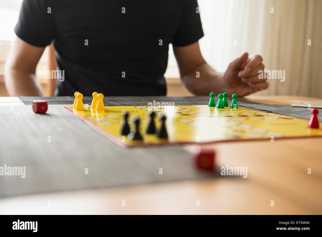 Ludo playing game hi-res stock photography and images - Alamy