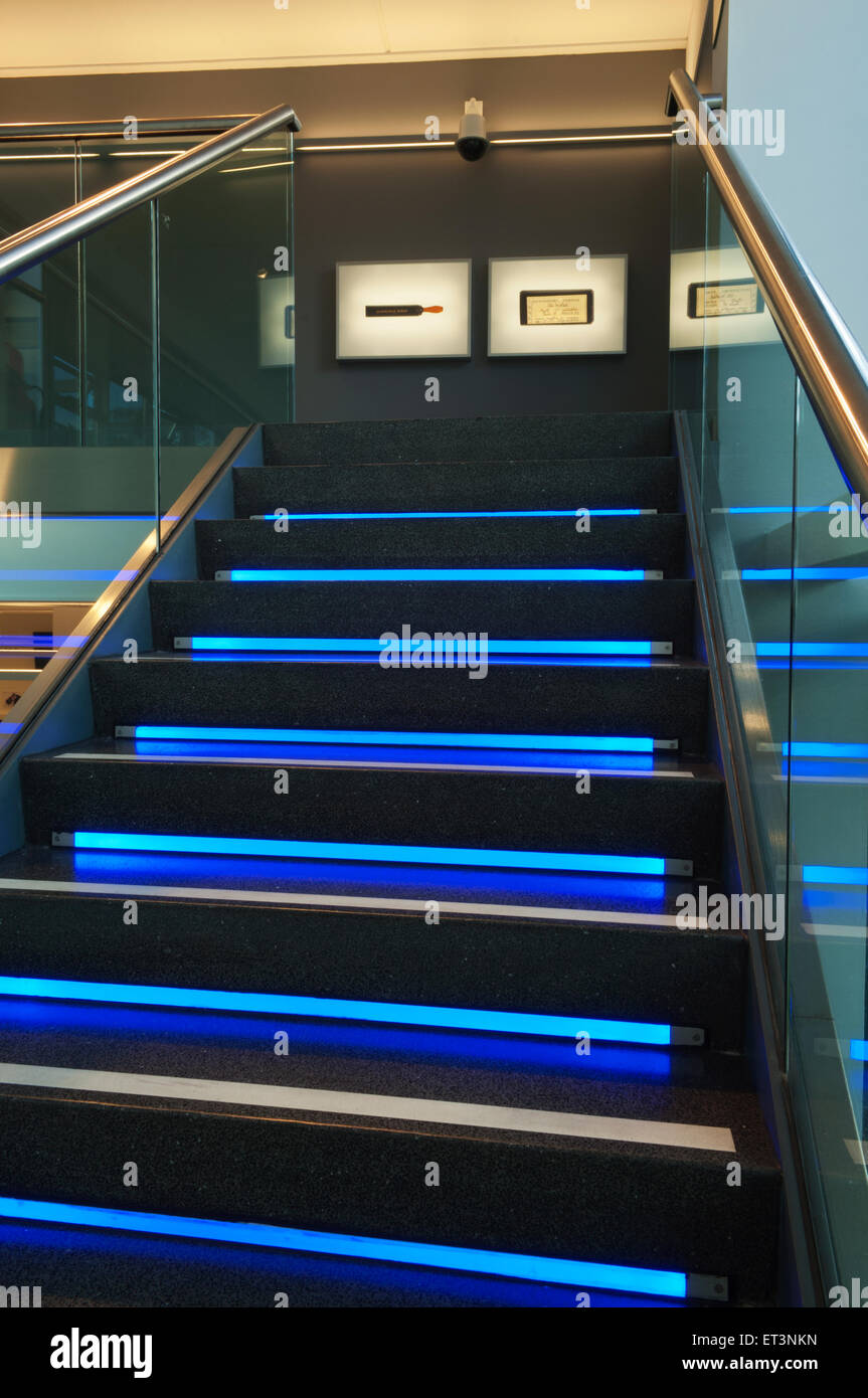Modern office interior - staircase Stock Photo - Alamy