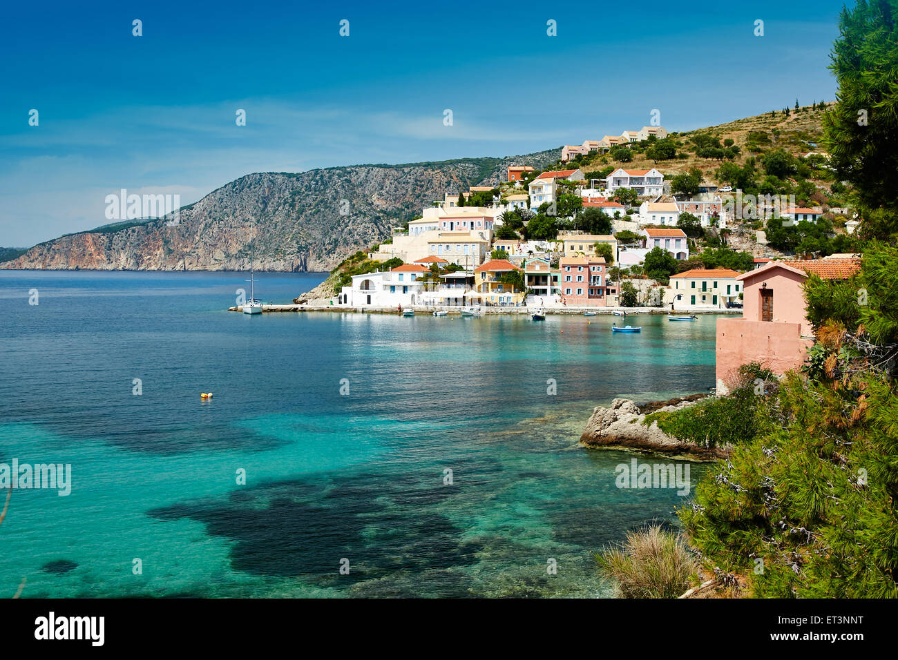 Assos kefalonia hi-res stock photography and images - Alamy