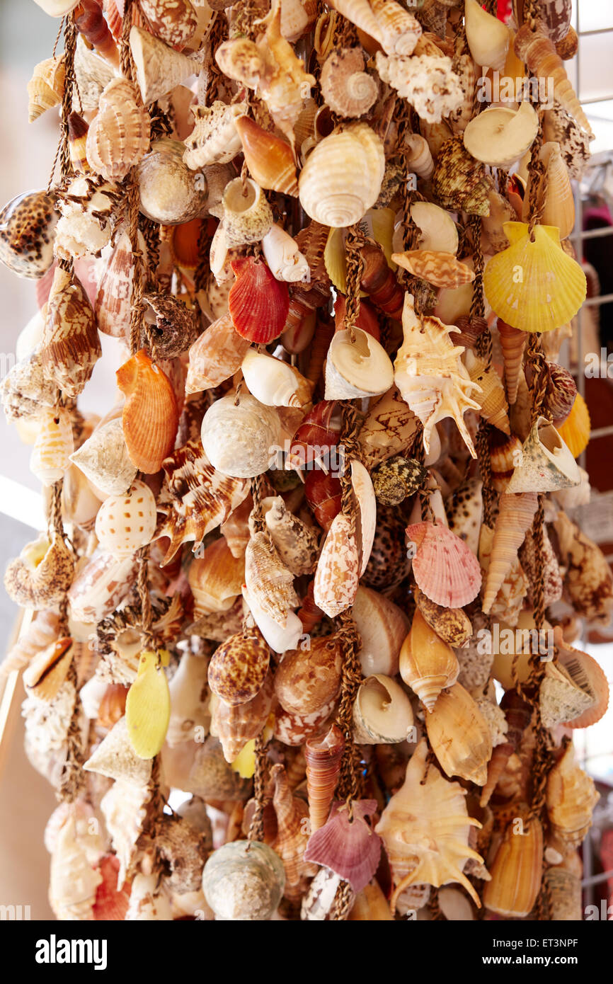 Sea Shells Sale Greece Stock Photos & Sea Shells Sale Greece Stock ...