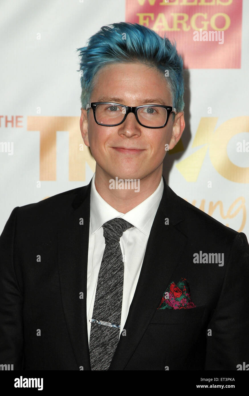 Tyler Oakley Blue Hair
