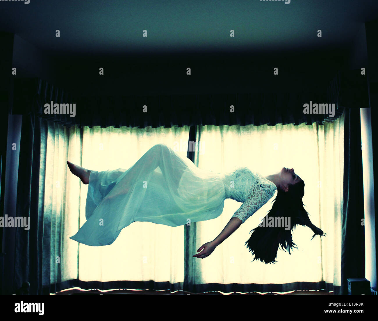 eerrie, young girl, ghost, magical, photoshop, photoshop manipulation ...